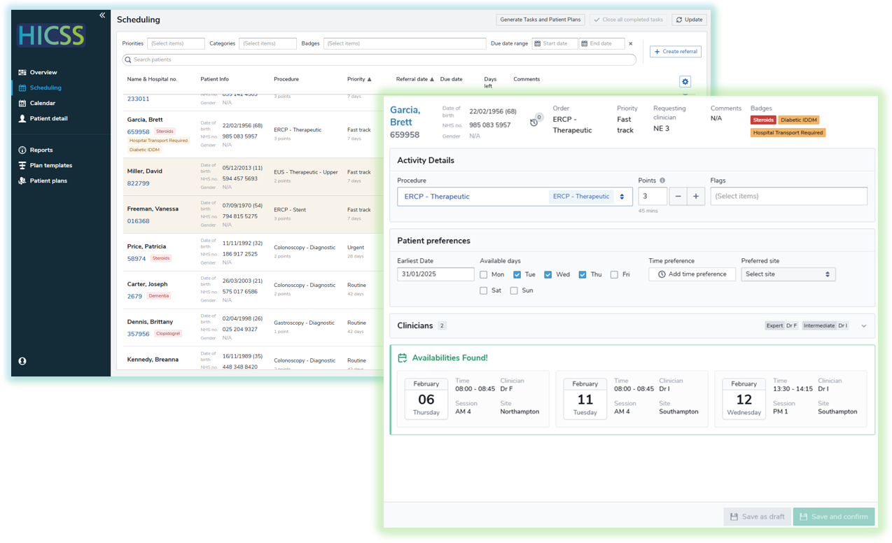 New Scheduling module - HICSS